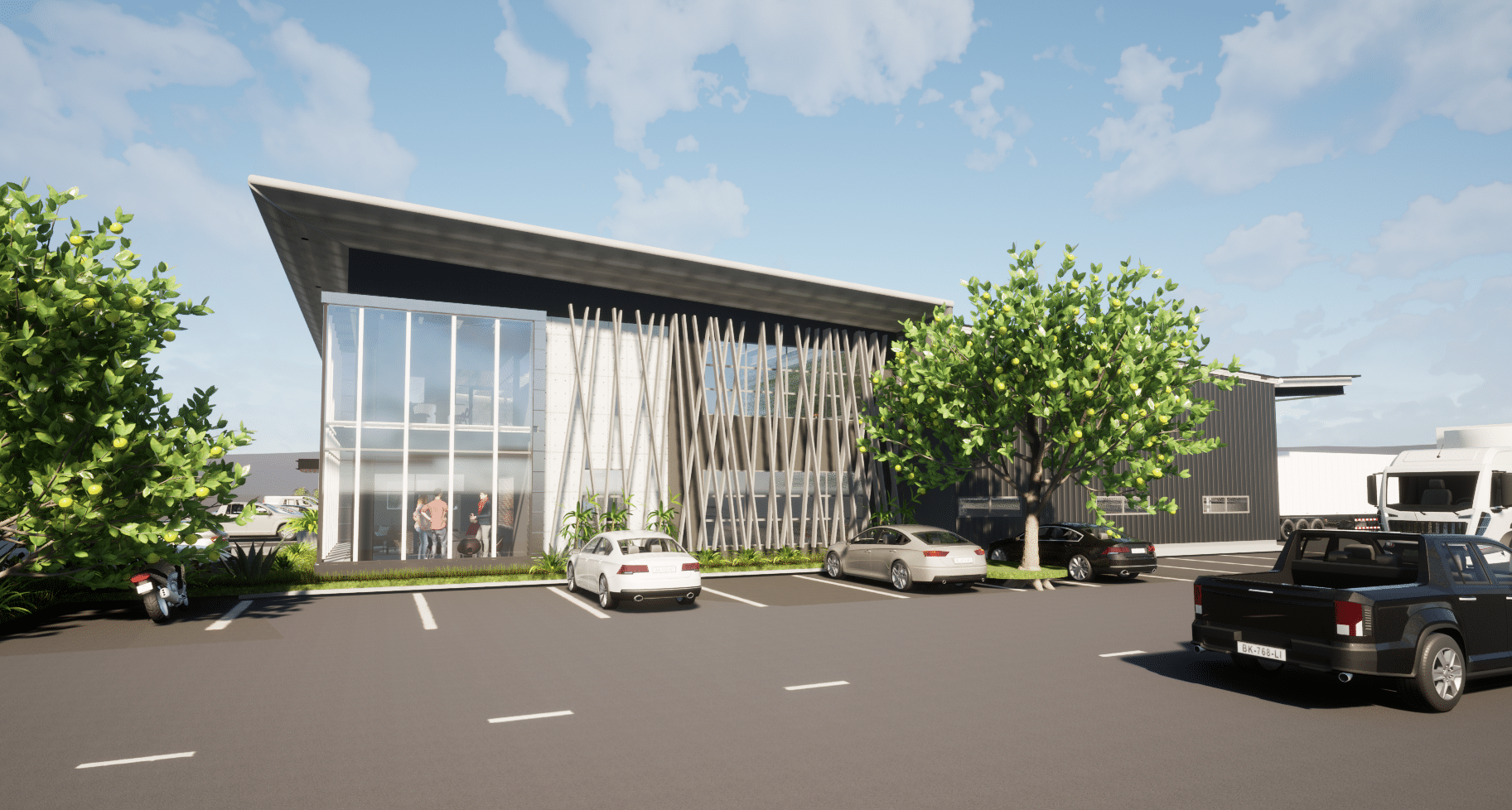 Angus Place, Napier - TW Concrete and Landing